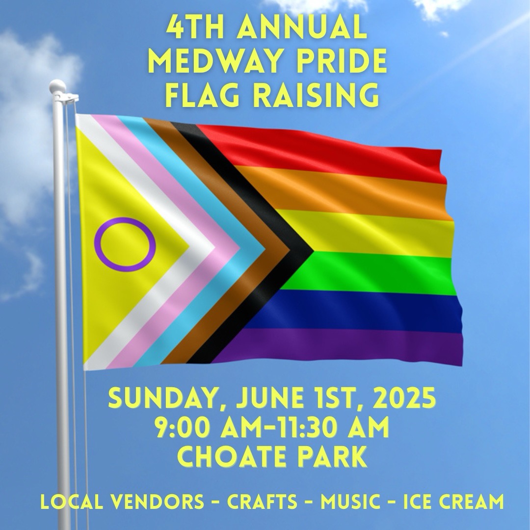 2025-06-01 Medway Pride Flag Raising - Medway Marches